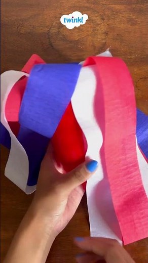 Independence Day Streamers Craft for Kids | Easy Paper Craft | Step by Step Activity | Twinkl USA