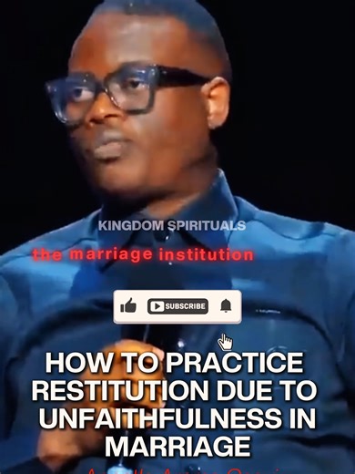 YOU CHEATED… NOW WHAT? 😳 | Biblical Restitution Explained Is apology enough after cheating in marriage? 🤔 In this eye-opening teaching, Apostle Arome Osayi explains why true repentance requires restitution, not just tears, but responsibility. Many people say “God has forgiven me”… But have you corrected the damage? Restitution is the proof of genuine transformation. Healing in marriage begins when truth, humility, and accountability meet action. Watch till the end, this might change your persp