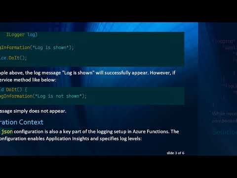 Resolving Azure Function-App Logging Issues: Getting Your Console and AppInsights to Show Logs