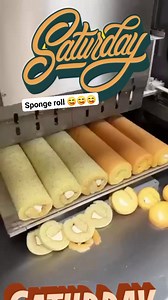 1K views · 97 reactions | Slice tayo ng sponge roll #machine #bakery #cake | Violeta Narte Obra | Facebook