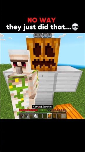 NO WAY They Just Did That... 😳💥 #minecraft #shorts #skloki