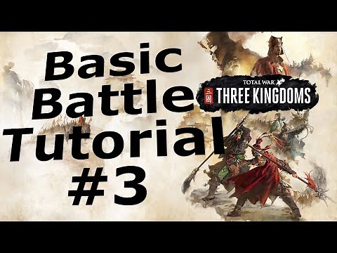 ⚔️Cavalry charges and Brace stance Basic battle tutorial #3 TW Three Kingdoms guide