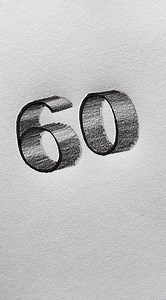 2.4M views · 2.4K reactions | How to drawing 3d numbers | Md. Takbir Hossain | Facebook