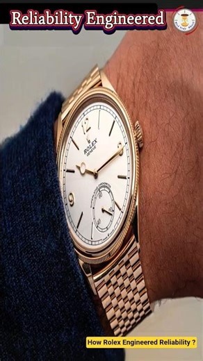 ⏳️✨️How Rolex Engineered Reliability ⁉️✨️#watch #rolex #luxurywatches