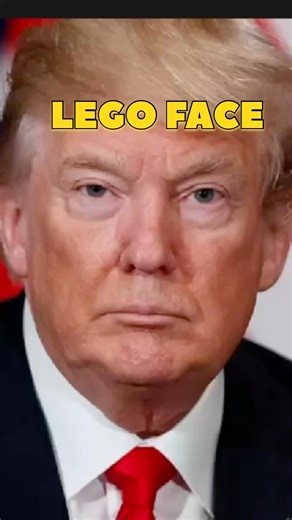 Donald Trump as a LEGO Minifigure #funny #memes #humor #animation