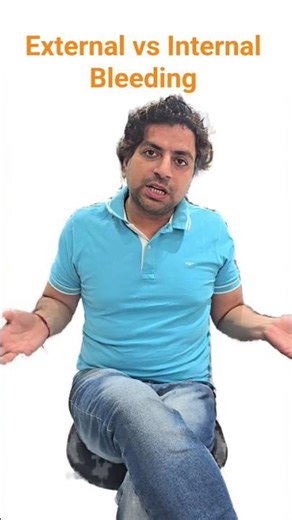 🩸 Which Bleeding Kills Faster? External vs Internal | Trauma Facts by Dr. Hemant Sharma