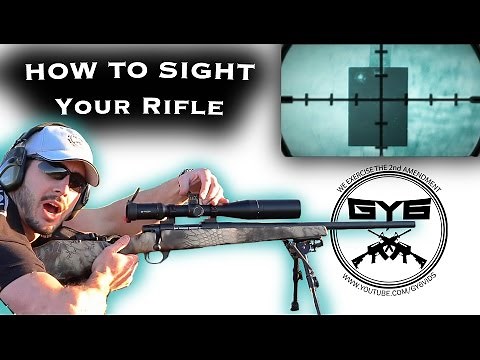 Fastest Way to Sight in a Rifle...in 2 shots!
