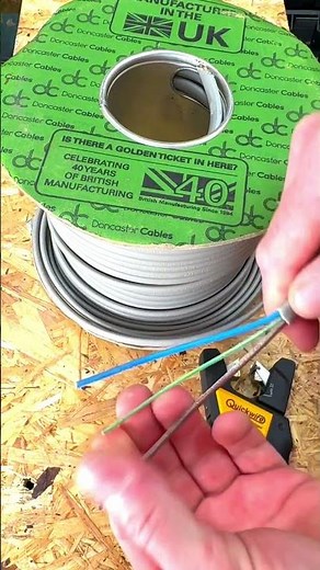 Twin and Earth Cable With a Difference 👀
