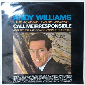 Andy Williams - "Call Me Irresponsible" And Other Hit Songs From The Movies