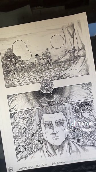 Land Past the Sea Chapter 8 - Manga Art and Drawing Updates