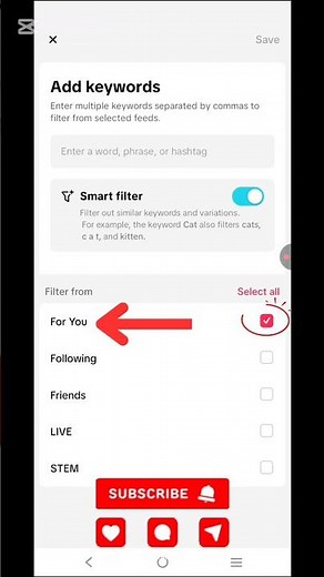 how to tiktok video foryou option on. #foryou #tiktok #video