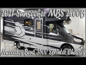 Mercedes Sprinter 2021 Sunseeker MBS 2400B Motor Home Review @ Couchs RV Nation a RV Wholesaler