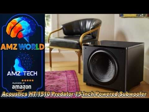Review NEW Acoustics HT/1510 Predator 15-Inch Powered Subwoofer - AMZ World