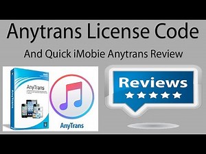 Anytrans License Code And Quick iMobie Anytrans Review A Great iTunes Alternative
