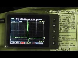 Finding a misfire using AESwave’s uScope - weak ignition coil