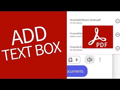 How to Add Text Box Adobe Acrobat 2025?