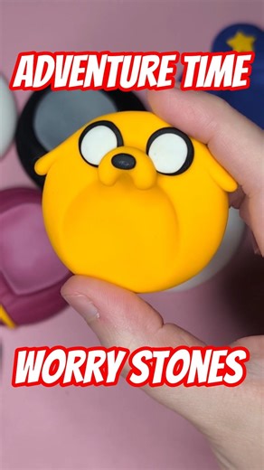 let's make some adventure time worry stones! #adventuretime #worrystone #diy #crafts #art #diycrafts