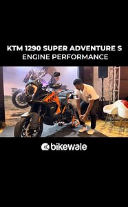 The KTM 1290 Super Adventure S comes packed with a high-torque engine, ready to conquer any road. Watch the video to dive into its performance details! To know more download the BikeWale App now: bit.ly/3Uonv5P #ktm #1290adventures #ktm1290adventures #bwreels #bikes #motorcycles #bikeupdates #bikereels #motorcyclereels | BikeWale