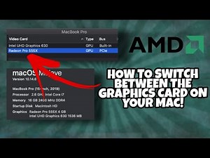 How To Switch Graphics Card On Mac!