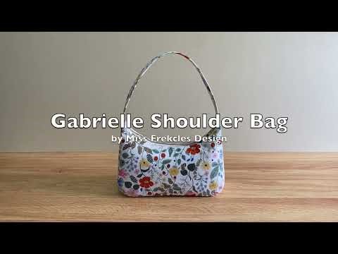 Gabrielle Shoulder Bag Tutorial Part 1 - Miss Freckles Design