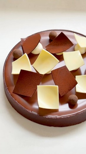421K views · 7.1K reactions | The ultimate baked chocolate tart! A chocolate sweet pastry case, salted caramel, baked chocolate custard and a thin ganache to finish. Link to the full recipe in the comments  | Matt Adlard | Facebook