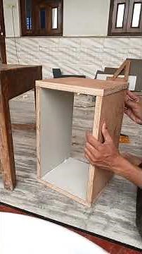 Finished plywood storage boxes How to make storage box #shots