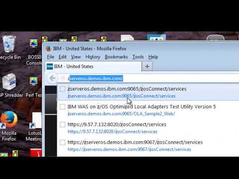 IBM Liberty z/OS Connect Demonstration 1 Live