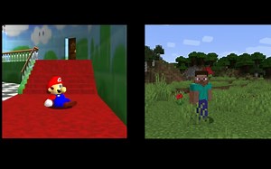 我在我的世界中添加了马里奥64（I put Mario 64 in Minecraft）