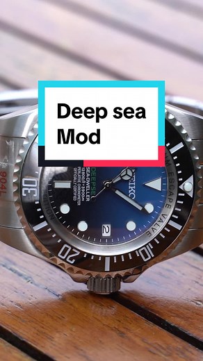 Deep Sea Mod 44 mm first look #seikomods #seikomod #seikomodder