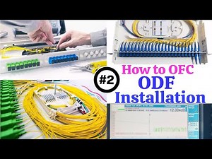 How to ODF Installation | How to ODF Setup #opticalfiber