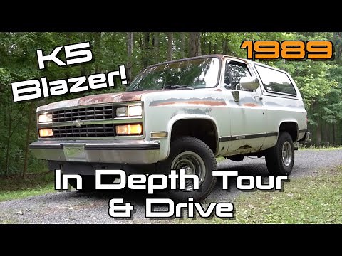 1989 Chevrolet K5 Blazer Silverado: Start Up, Test Drive & In Depth Review