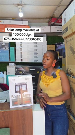 High-Quality Solar Lamp for 100,000Ugx