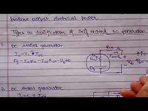 Unit 4 DC Generator ,Working Principle ,Types of DC Generator