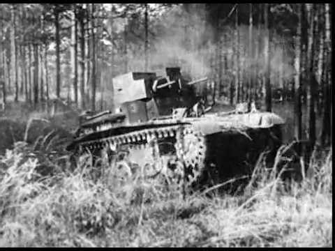 United States Military M2 Tank Tests, 1940s - 070045 - Footage File