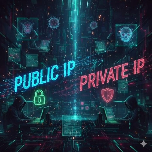 Public IP vs Private IP Difference Explained 🔐🌐 | Telugu