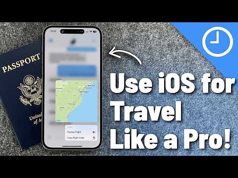 Get the MOST out of your iPhone | 25 iOS tips for Travel!