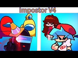 Friday Night Funkin' VS Impostor V4 FULL WEEK + Cutscenes (FNF MOBILE) (AMONG US)
