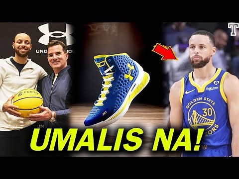 Stephen Curry umalis na sa under armour para mag focus sa sarlling brand na "CURRY BRAND" 😲😲