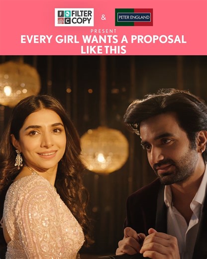 Ek aisi Bollywood coded proposal to mai bhi deserve karti hu🥹 // Peter England | FilterCopy