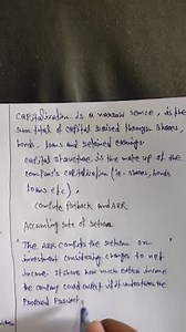 What is the difference between capitalisation and capital struc... | Filo