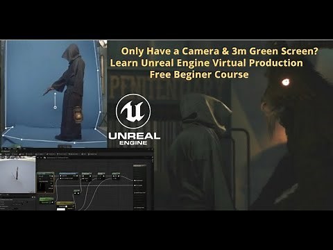 Unreal Engine 5 Virtual Production for Beginners | Build, Light & Composite Your First Virtual Set