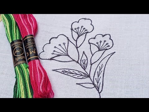 Easy Chikankari Hand Embroidery Tutorial For Beginners /Hand Embroidery