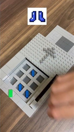 Crafting Minecraft Sapphire Boots BUT Lego??