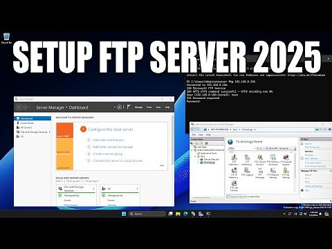 How to install and Setup FTP Server using IIS on Windows Server 2025