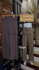 New arrival ‼️ 🌿Bkk Baggy pants Code: 2530 fits 28-40WL Garterize waistline 37inches long Soft comfy & stretchy material ₱35OEACH 3FOR 1, OOO 📍KINDLY MESSAGE US FOR ORDERS JulGrace Fashion Collection #julgracefashioncollection | JulGrace Fashion Collection