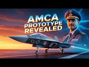 HAL ने दिखाया AMCA Stealth Fighter Prototype ✈️ | India’s 5th Gen Jet Update