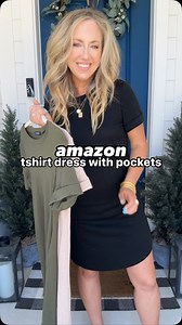 172K views · 986 reactions | Amazon super soft tshirt dress with...
