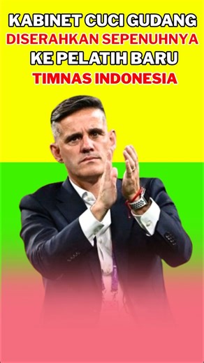 PSSI Completely Overhauls Indonesia's Structure for Coach John Herdman