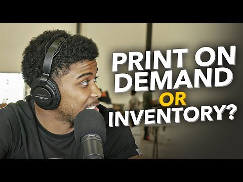 Print on Demand vs. Inventory | Clothing Brand Tips on Better T-Shirt Prices & Dropshipping