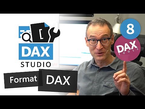 DAX Tools - DAX Studio 8 – Format DAX